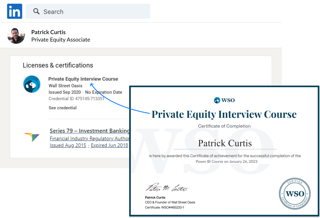 WSO Private Equity Interview Bootcamp - 1 Day | Wall Street Oasis