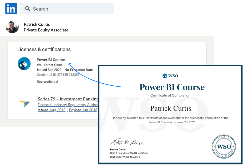 WSO Power BI Course | Wall Street Oasis