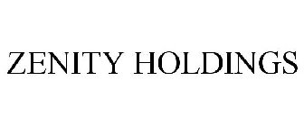 Zenity Holdings - Company Database | Wall Street Oasis