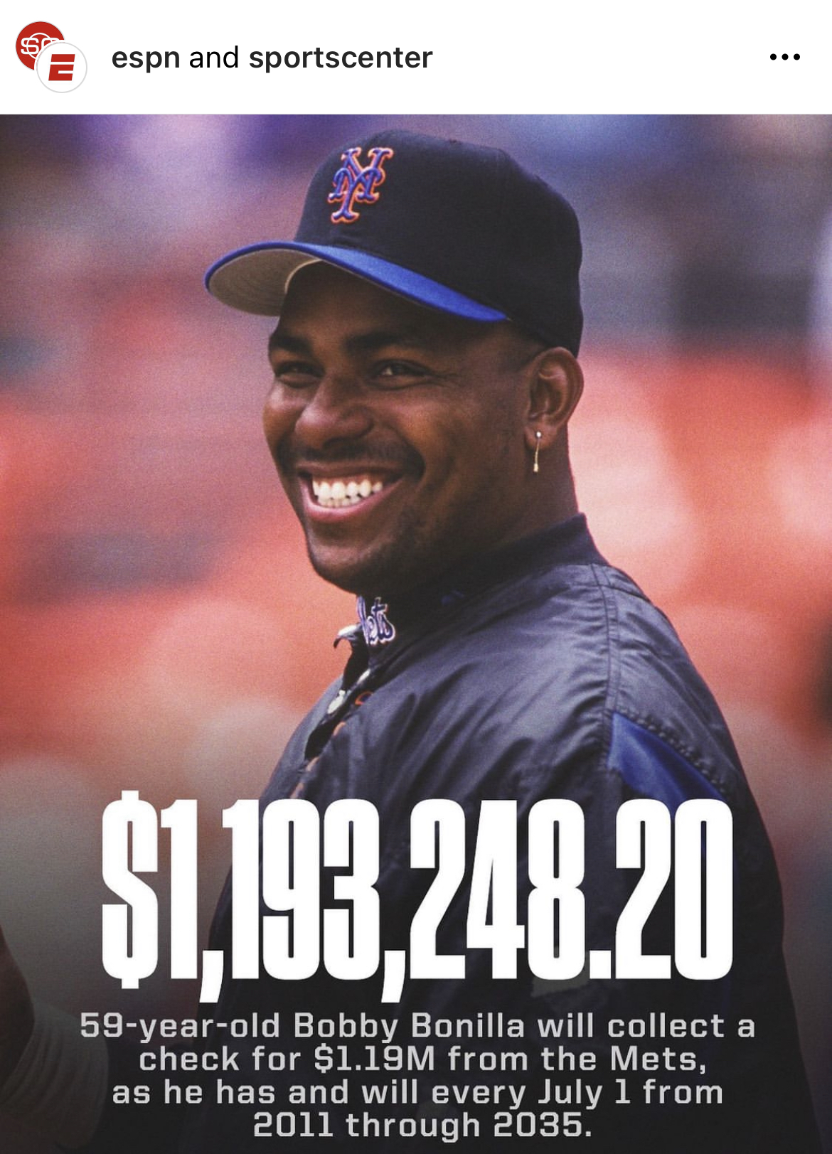 Happy Bobby Bonilla Day! | Wall Street Oasis