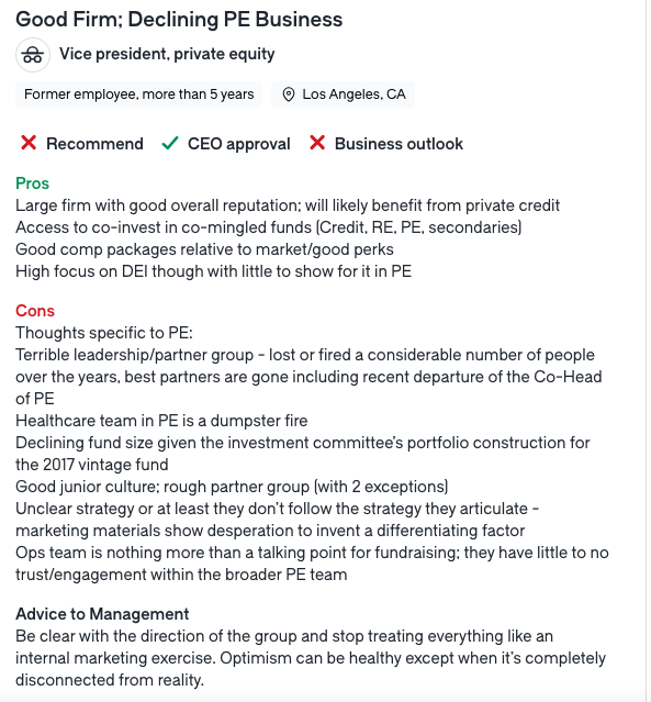 Ares (ACOF) | Wall Street Oasis