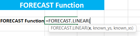 Forecast Trend & Extrapolate Excel - How to Forecast and Extrapolate in ...