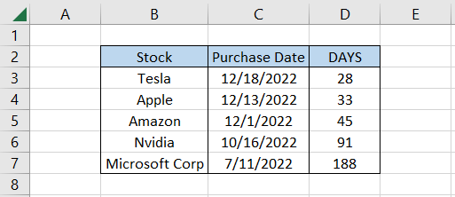 Days Function Formula Examples How To Use Days In Excel Wall