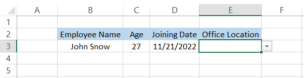 Excel Drop Down List - Overview, Easy Step-by-Step Guide | Wall Street ...