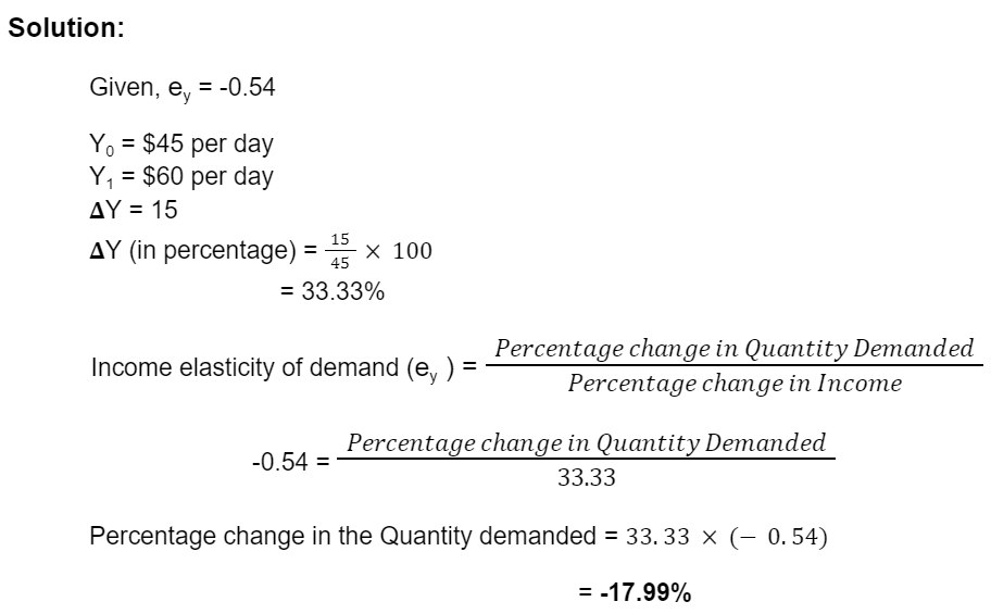 Income Elasticity of Demand - Overview, Measurement, Types | Wall ...