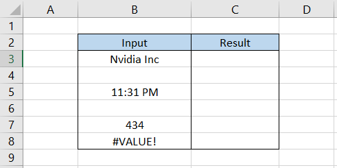 ISTEXT Function - Test if a Given Value is Text or Not in Excel | Wall ...
