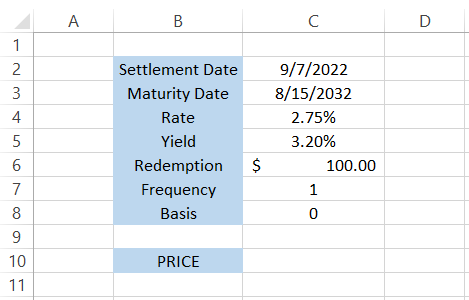 PRICEMAT Function - Formula, Examples, How to Price a Bond | Wall ...