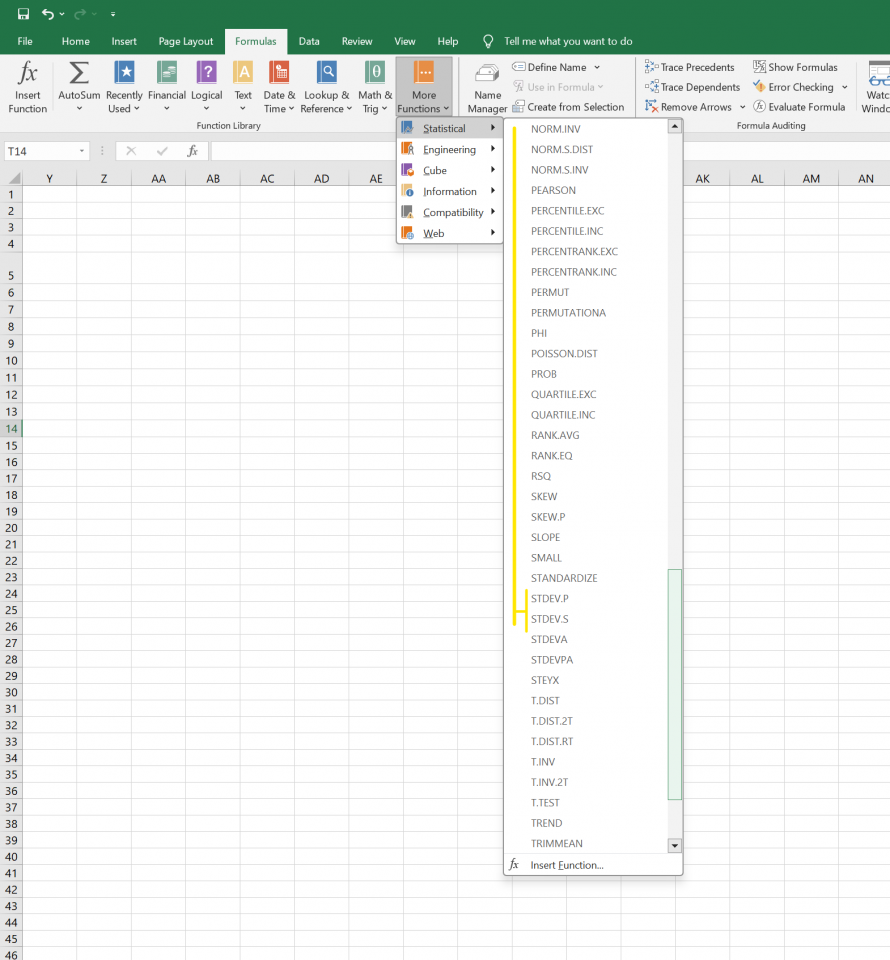 STDEV Function - Formula, Examples, How to Use Stdev in Excel | Wall Street Oasis
