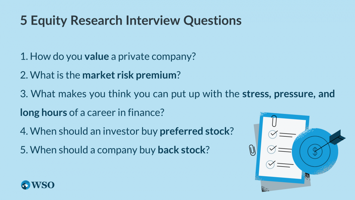 Finance Interview Questions and Answers (44 Samples) | Wall Street Oasis