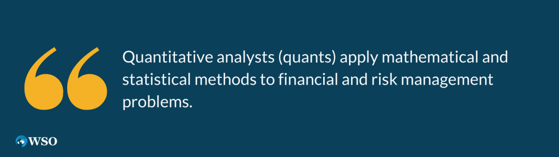 Quants - Educational Requirements and Career Paths for Quantitative ...