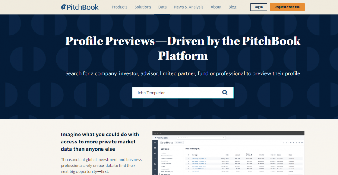 Viewing A Company Profile In Pitchbook - Guide on Navigating Key Info ...
