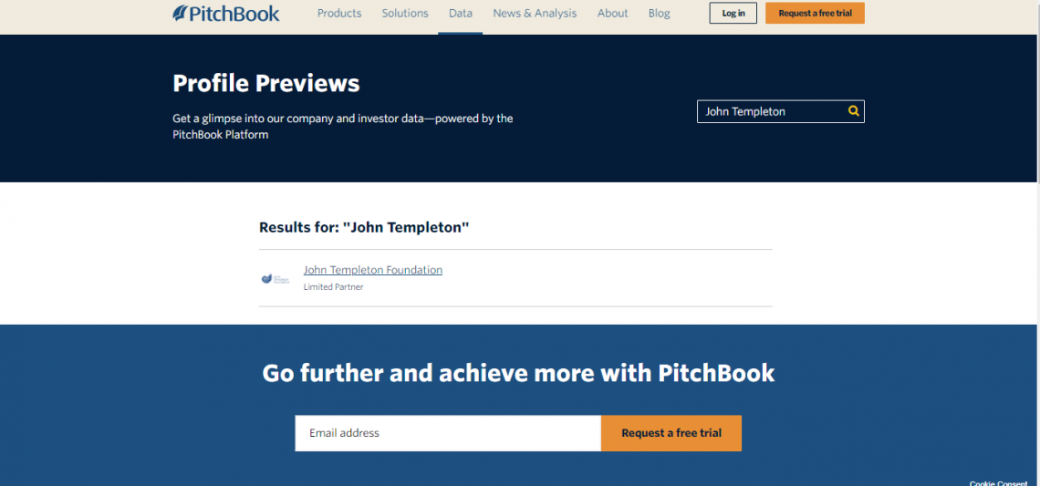 Viewing A Company Profile In Pitchbook - Guide on Navigating Key Info ...