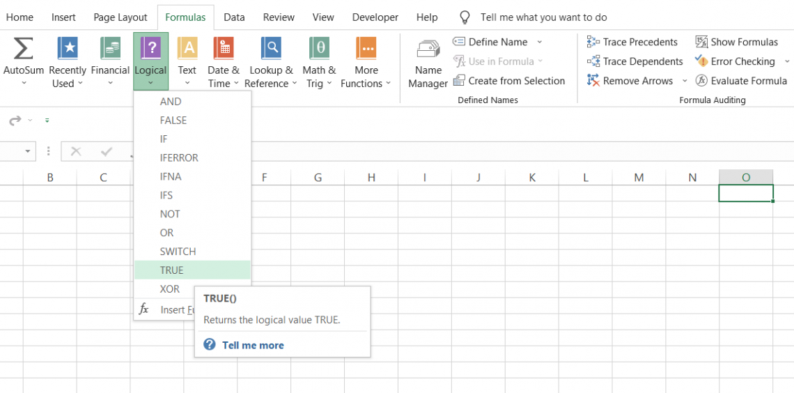 TRUE Function - Formula, Examples, How to Use TRUE in Excel | Wall ...