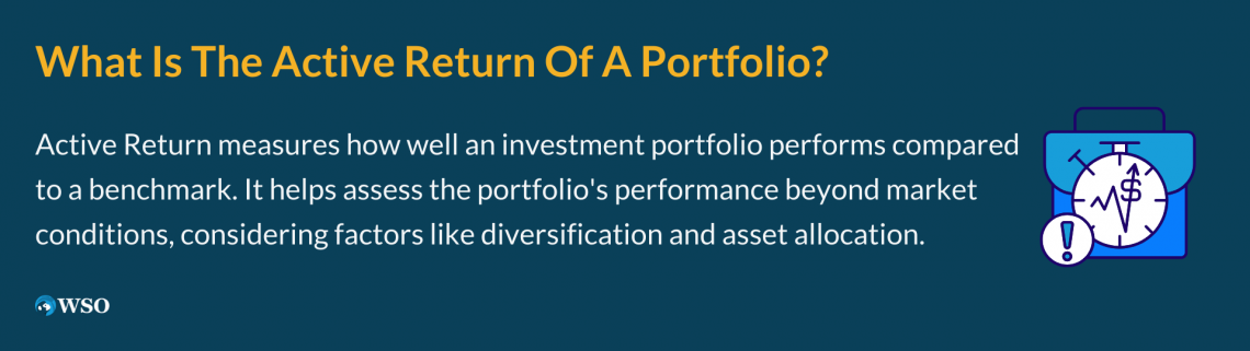 Active Return - Definition, Example, Portfolio Management | Wall Street Oasis