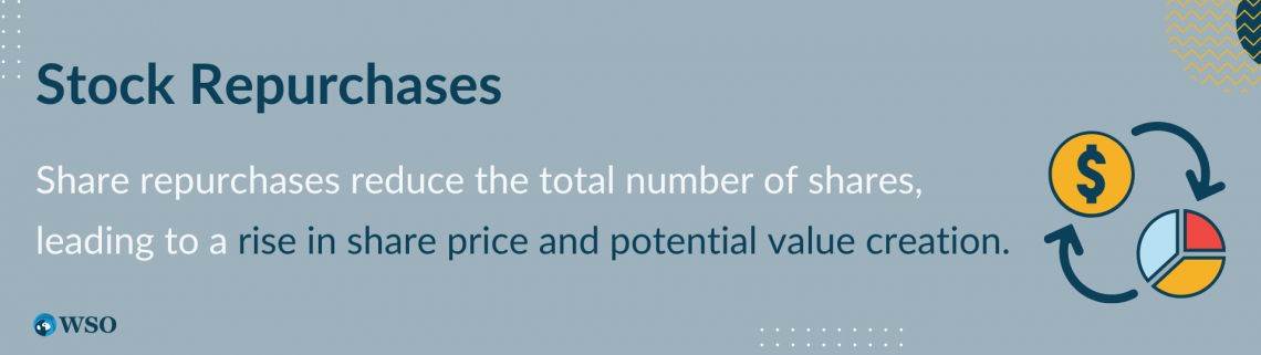 Dividends and share buybacks are both ways for companies to return cash ...