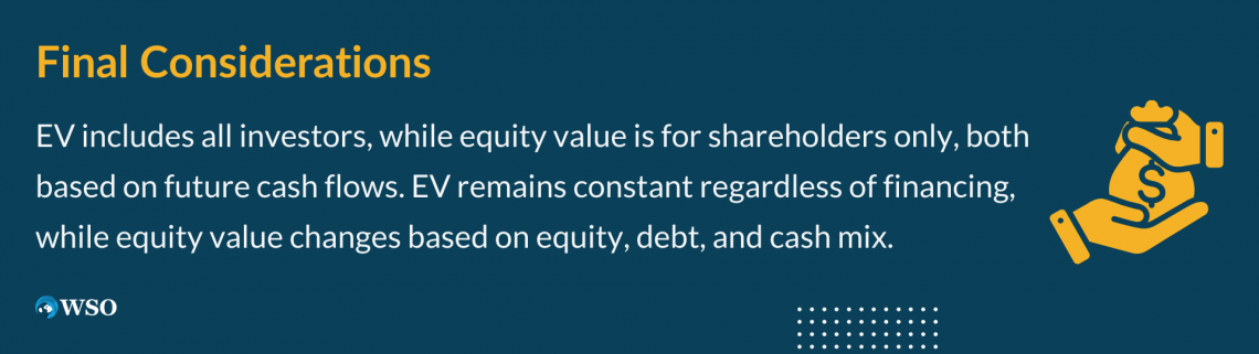 Enterprise Value vs Equity Value - Complete Guide and Examples | Wall ...