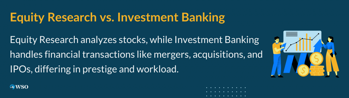 Equity Research vs Investment Banking - Skills, Lifestyle, Money | Wall ...
