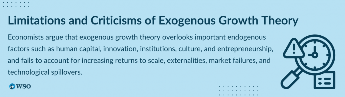 Exogenous Growth Theory - Overview, Components | Wall Street Oasis