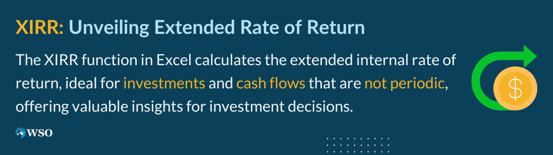 Xirr Function Formula Examples Guide To Using Xirr Wall Street Oasis 9414