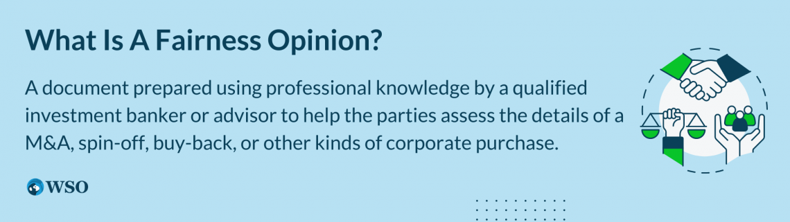 Fairness Opinion - A Valuation Opinion Important in Mergers ...