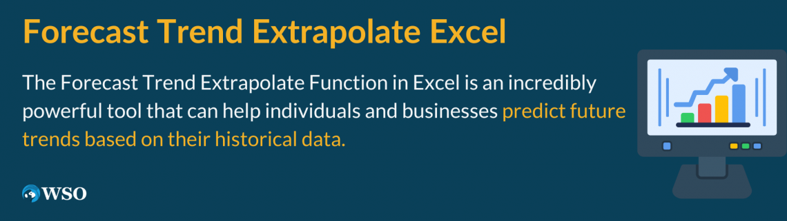 predict future trends in excel