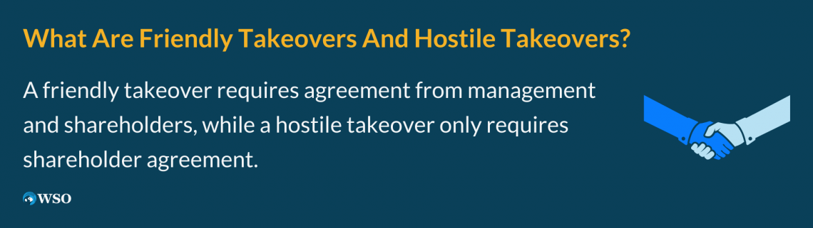 Friendly Takeovers vs Hostile Takeovers - Know The Differences | Wall ...