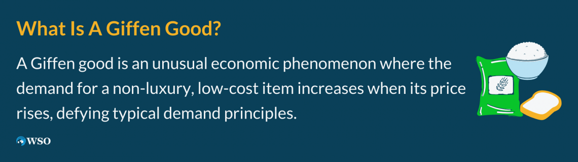 Giffen Good - Definition, Conditions and Practical Example | Wall ...