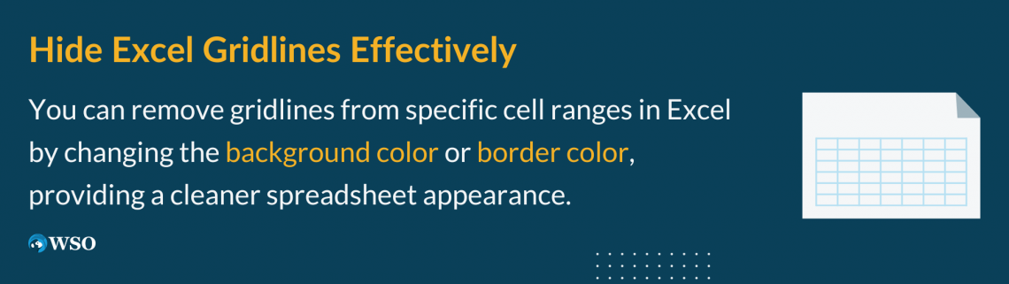 Gridlines in Excel - Overview, How To Remove, How to Change Color ...