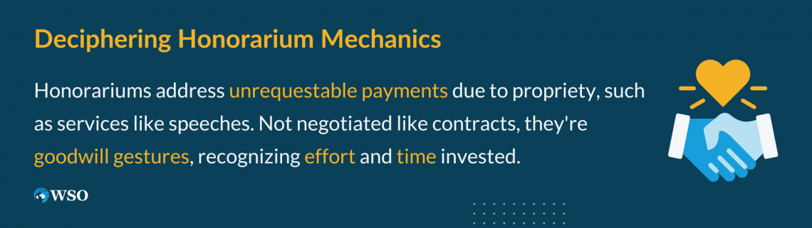 Honorarium - Overview, How It Works, Tax Treatment | Wall Street Oasis