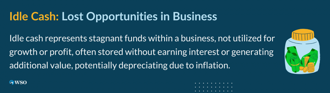 Idle Cash - Excess Cash Not Earning a Rate of Return | Wall Street Oasis