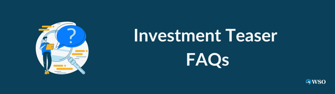 Investment Teaser - Contents and Qualities of an Effective Teaser ...
