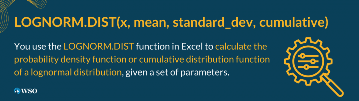 Lognormal Distribution Excel - Formula, Examples, How to Use | Wall Street Oasis