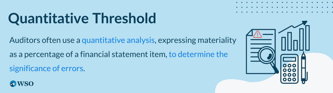 Materiality Threshold in Audits - Overview and Methods | Wall Street Oasis