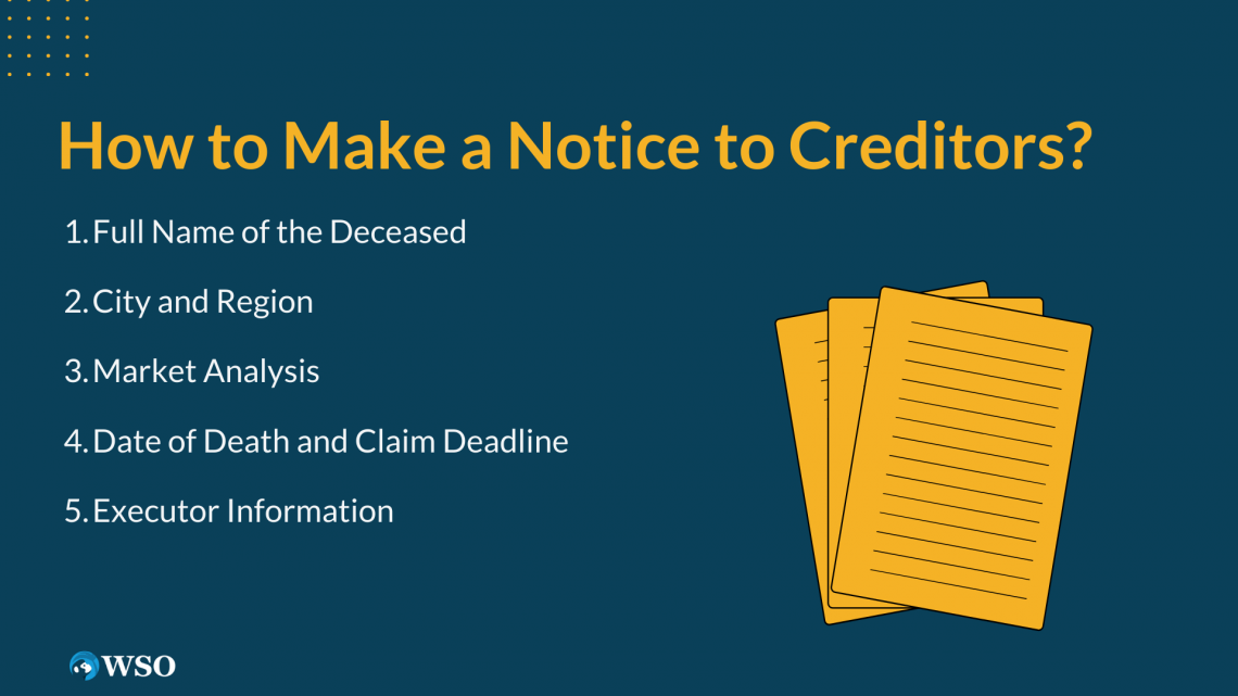Notice to Creditors - Overview, How It Works, Probate | Wall Street Oasis