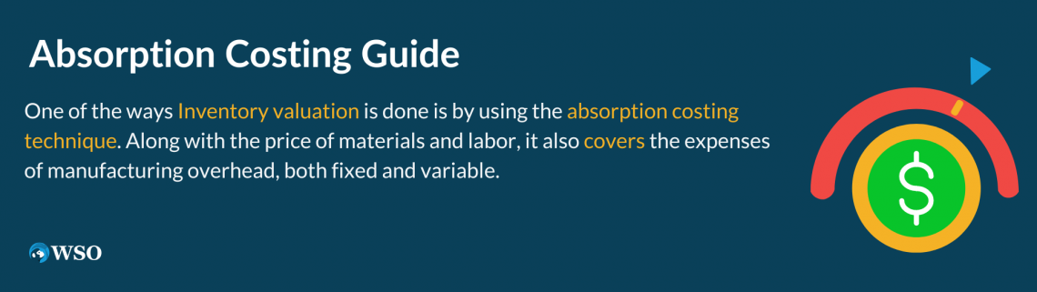 Absorption Costing - How to Use the Full Costing Method, Guide | Wall ...