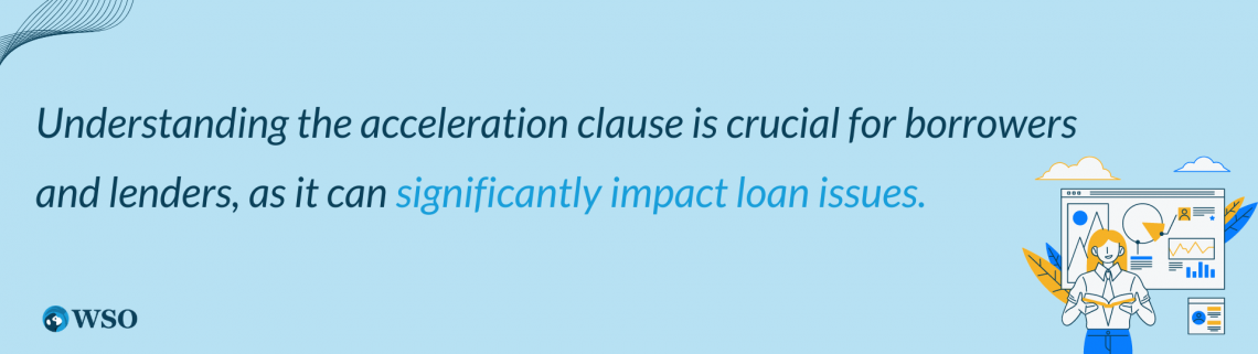 Acceleration Clause - Overview, Triggers, Example | Wall Street Oasis