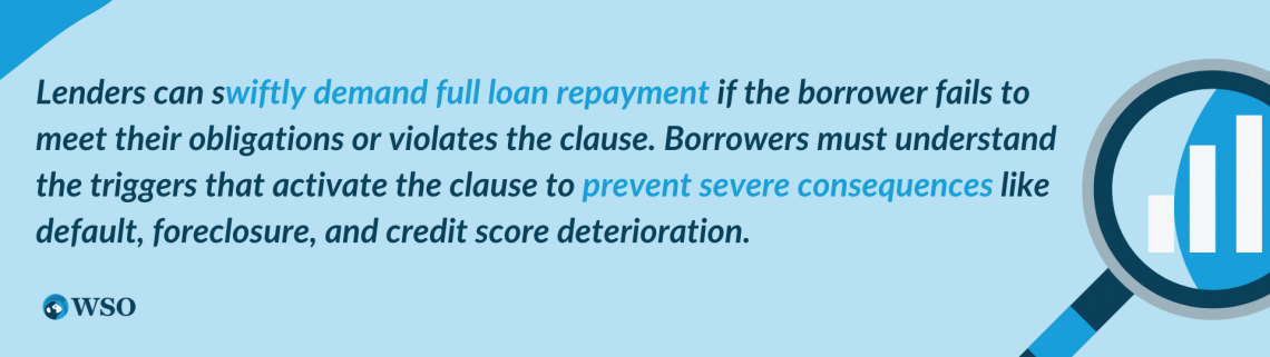 Acceleration Clause - Overview, Triggers, Example | Wall Street Oasis