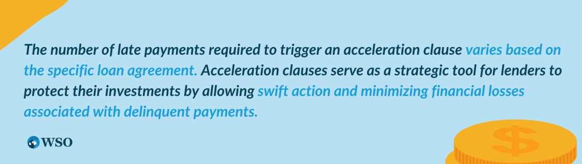 Acceleration Clause - Overview, Triggers, Example | Wall Street Oasis