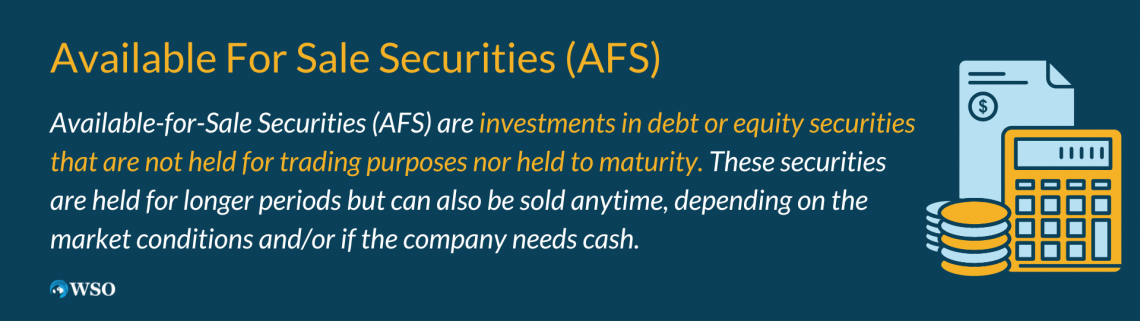 Available for Sale Securities - Overview, Types, Accounting Treatment ...