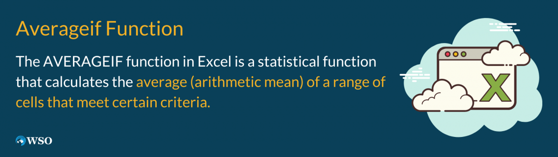 AVERAGEIF Function - Formula, Examples, How to Use | Wall Street Oasis