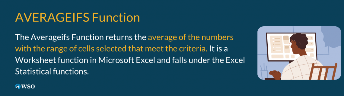 Averageifs Excel Function Calculate Average Multiple Criteria Wall