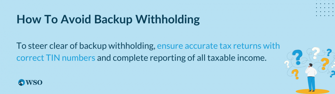 Backup Withholding - Overview, Importance, How It Works | Wall Street Oasis