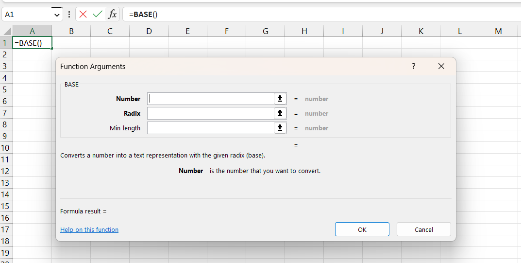 BASE Function - Formula, Examples, How to Use | Wall Street Oasis