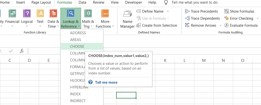 CHOOSE Function - Formula, Examples, How to Use Choose in Excel | Wall ...