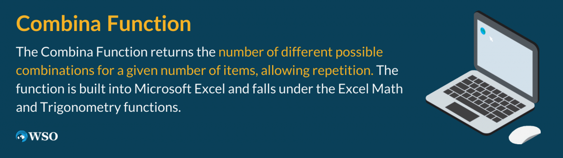 COMBINA Function - Formula, Examples, How to Use COMBINA | Wall Street Oasis