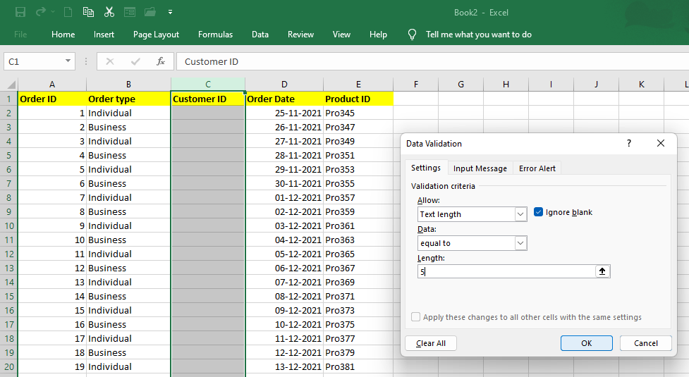 Data Validation In Excel Learn How To Validate Data In Excel Wall Street Oasis