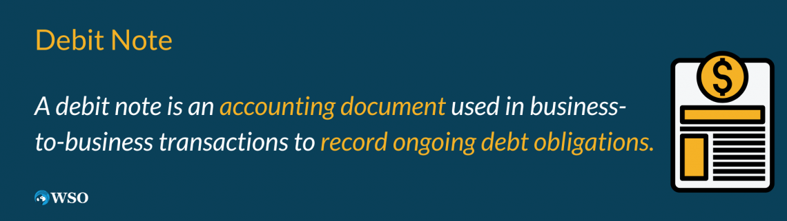 Debit Note - Overview, How it Works, Practical Example | Wall Street Oasis