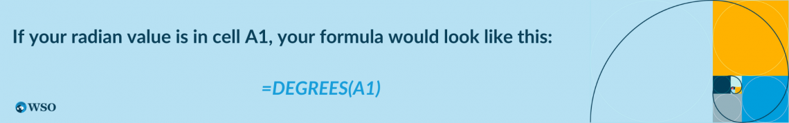 DEGREES Function - Formula, Examples, How to Use | Wall Street Oasis