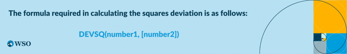Devsq Function Sum Of The Squared Deviations In Excel Wall Street Oasis 8074
