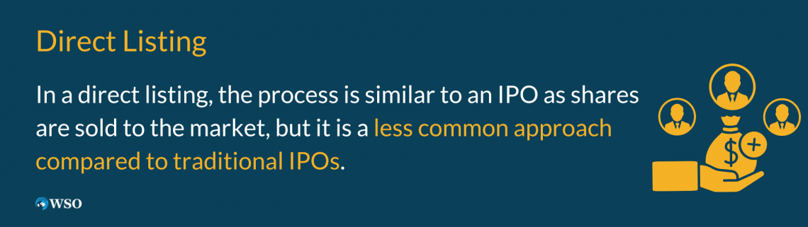 Direct Listing - Overview, pros & cons, and difference from IPOs | Wall Street Oasis